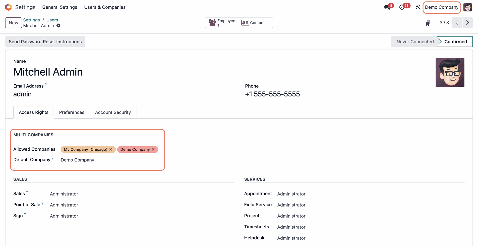 How to set up & manage Odoo multi-company in 2025